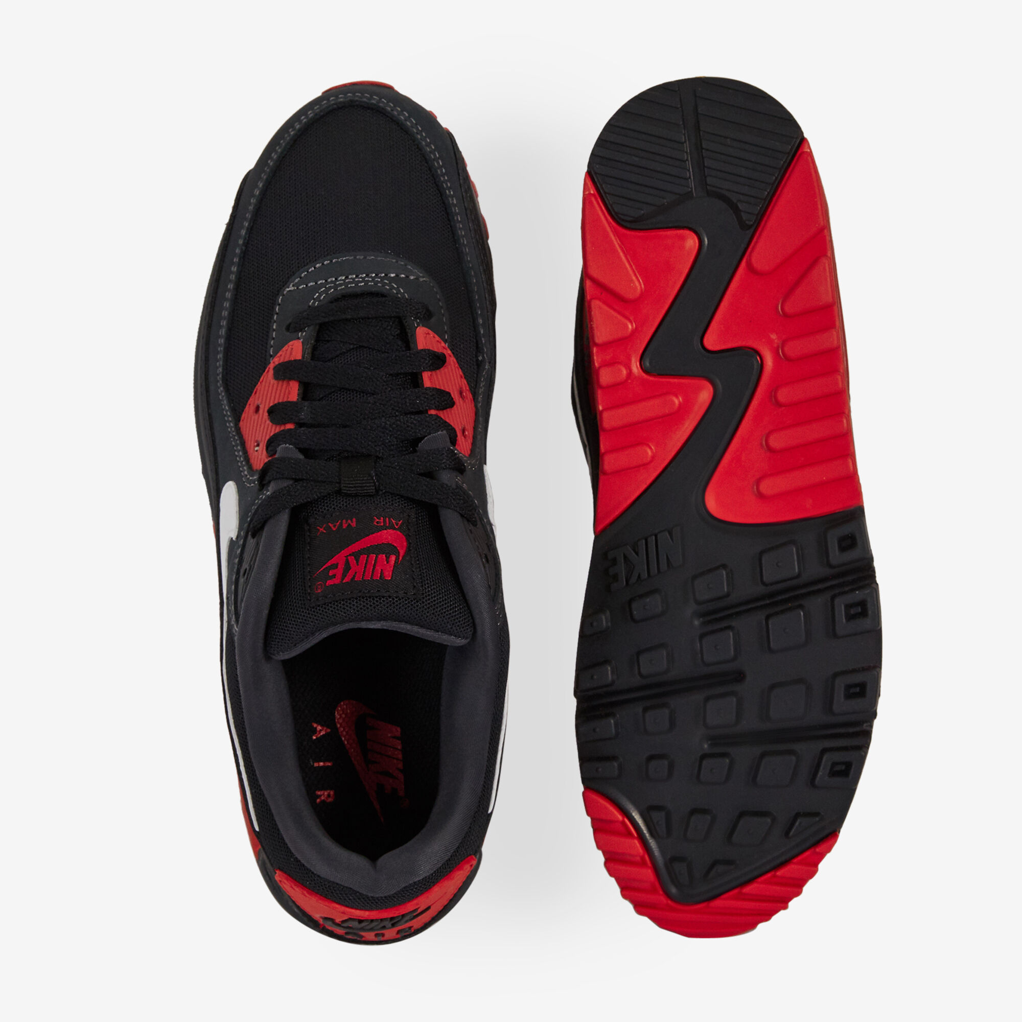 NIKE AIR MAX 90 GRIGIO/ROSSO - SNEAKERS UOMO | Courir.it