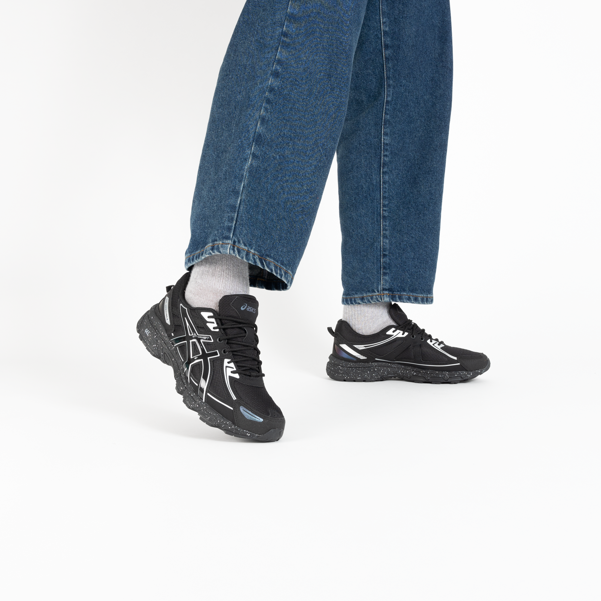 ASICS GEL-VENTURE 6 GALAXY NERO/MULTICOLORE - SNEAKERS UOMO | Courir.it