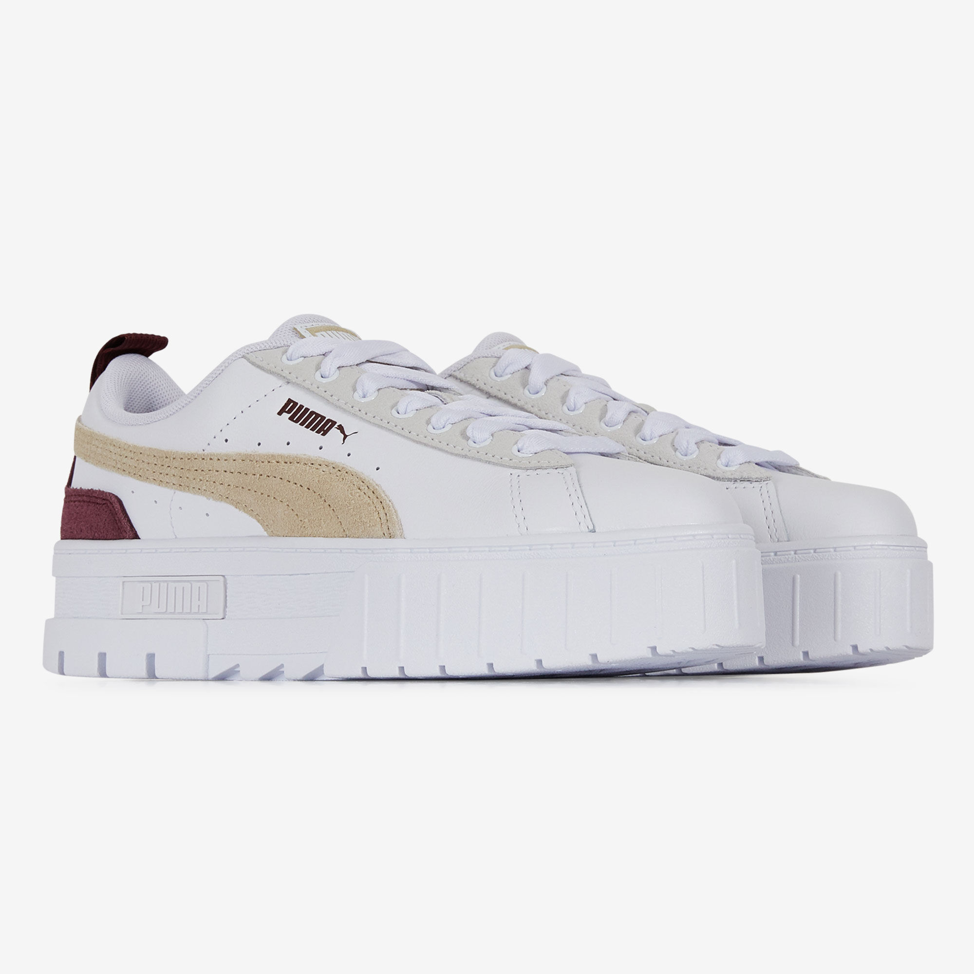 PUMA MAYZE MIX BIANCO/MARRONE - SNEAKER DONNA | Courir.it