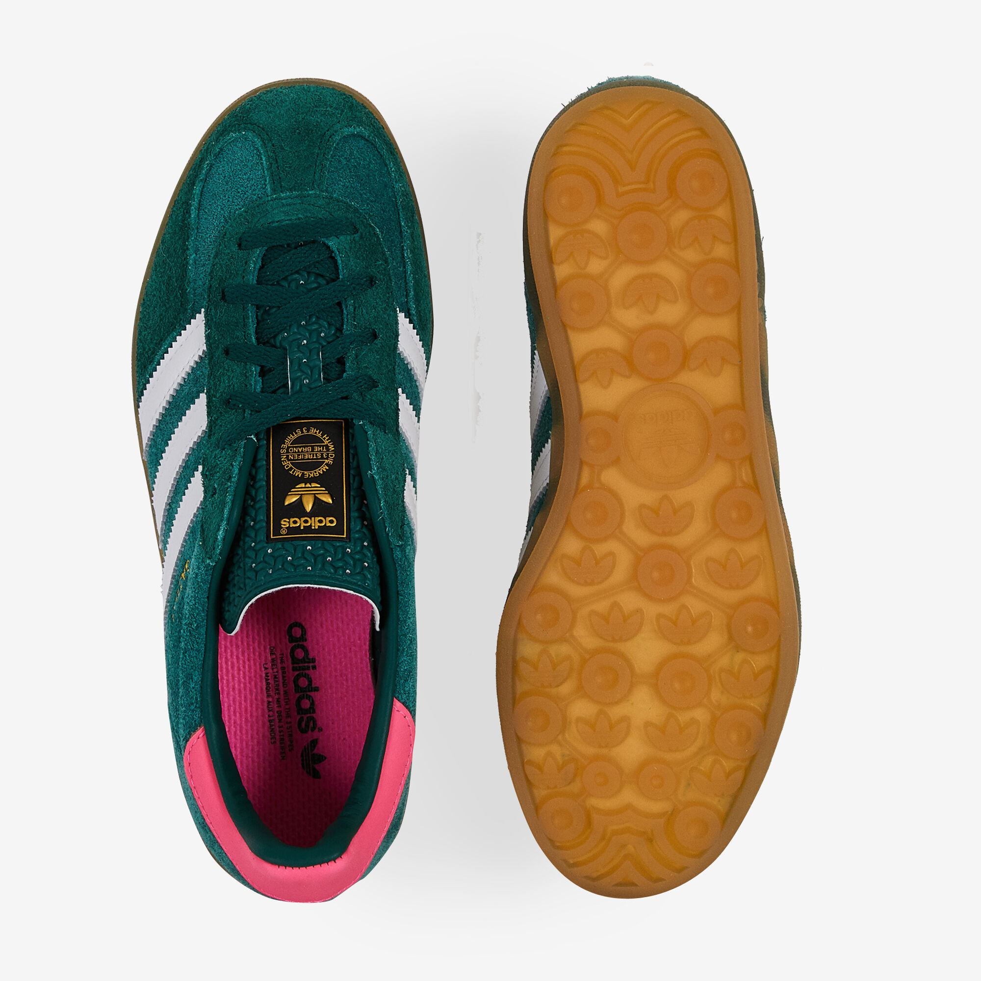 ADIDAS ORIGINALS GAZELLE INDOOR VERDE/ROSA - SNEAKERS DONNA | Courir.it